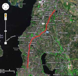 Bike Rides: Ride 01 - Interurban Trail - Everett to Seattle and back
