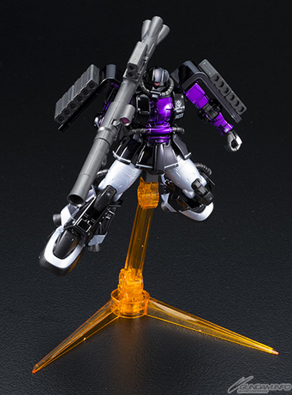 GUNDAM GUY: HGUC 1/144 High Mobility Type Zaku II Black Tri-Star ...