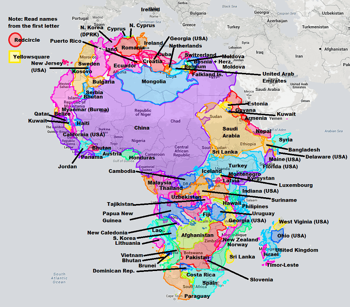 Mapas da África
