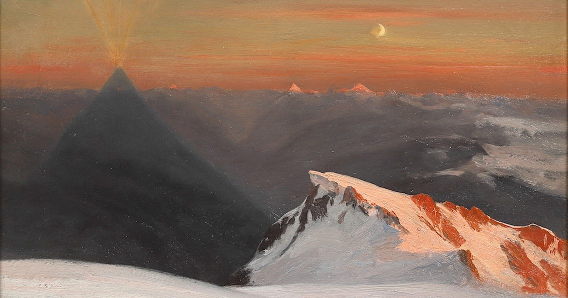 Wandering Silent Vertexes and Frozen Peaks: THE MONT BLANC BY GABRIEL LOPPÉ