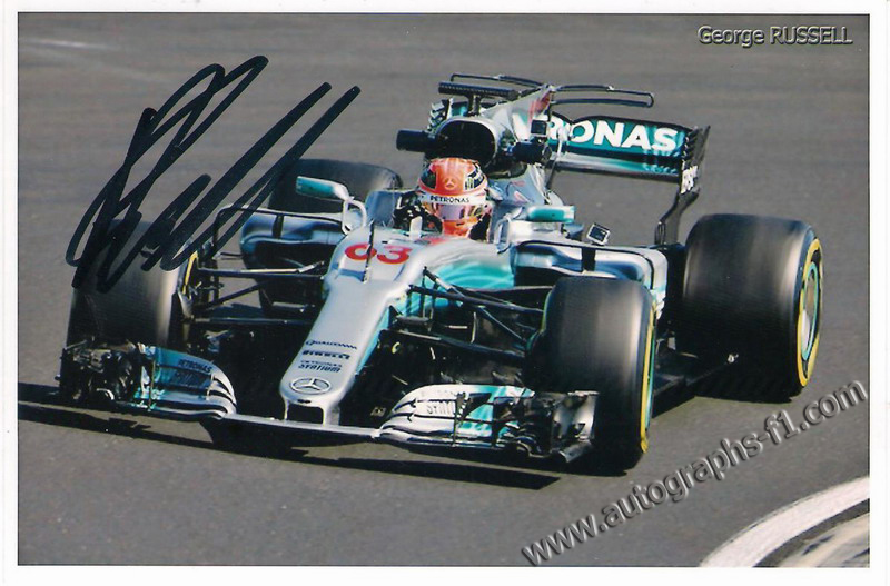 Autographs-F1: George RUSSELL