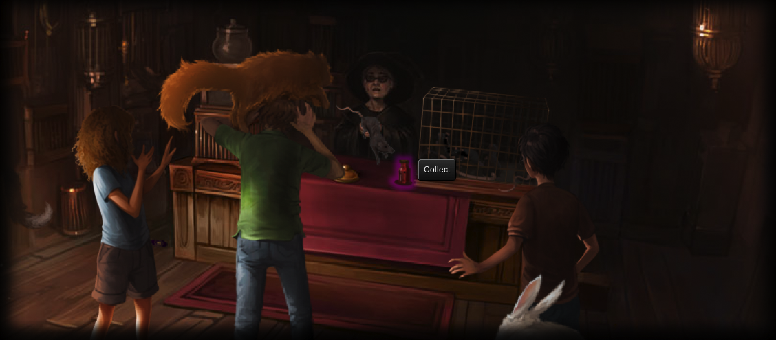 GUIDE TO POTTERMORE ITEMS: PoA – Chp 4: The Magical Menagerie