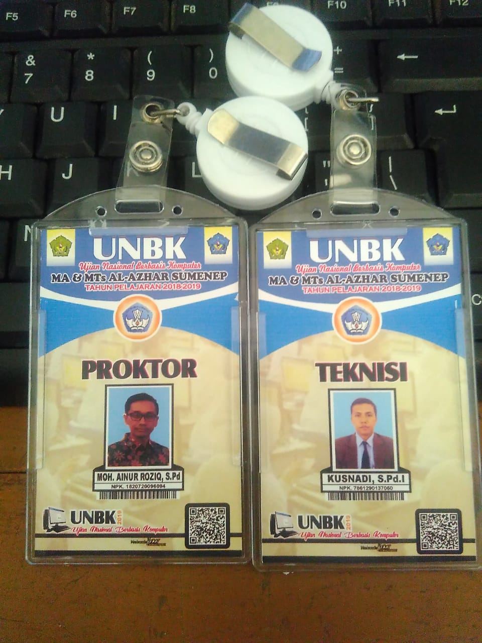 Kartu ID Proktor & Teknisi, UAMBN-BK dan UNBK 2020 [New Update] - GURU ...