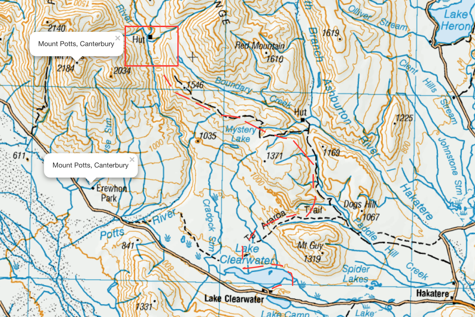 BikePacking New Zealand South Island: Bikepack Mt Potts hut