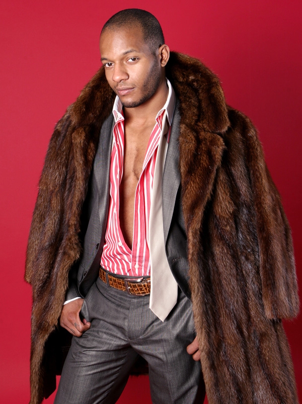 HUNK18: Black Male Model Eddie Diaz