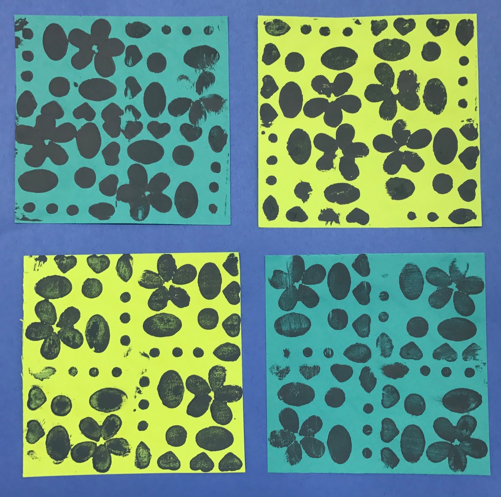 Easy Geometric Printmaking with Foam Shapes