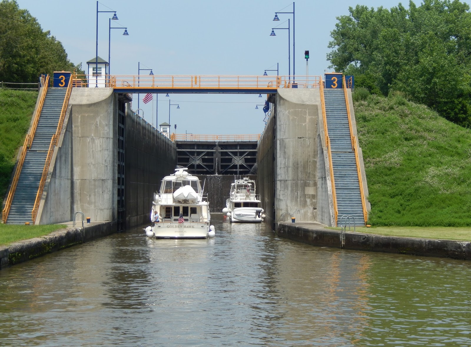 Somewhere on the Down East Loop: The Waterford Flight Locks
