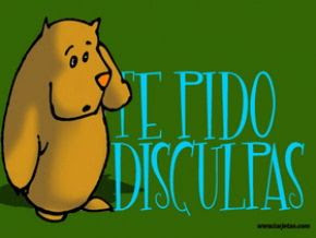 SUBMUNDOAVILA: TE PIDO DISCULPAS.