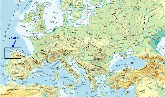 Geography: Physical and Political map of Europe: