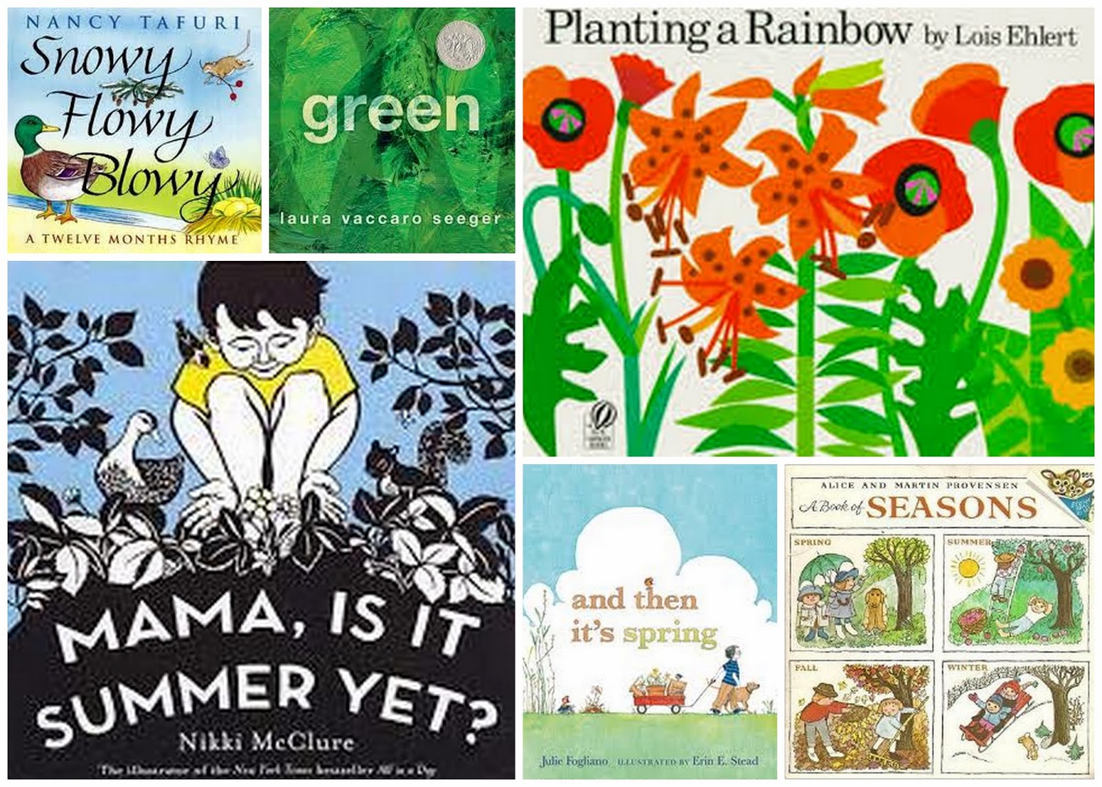 itty bitty love: favorite springtime reads