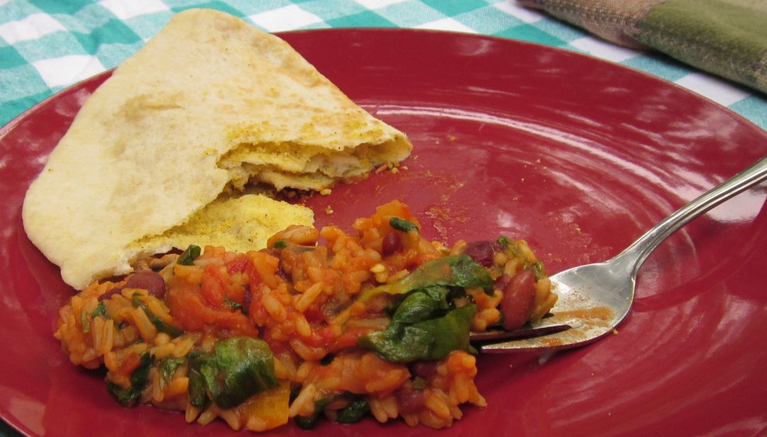 rapunzel jumped : dhalpuri roti