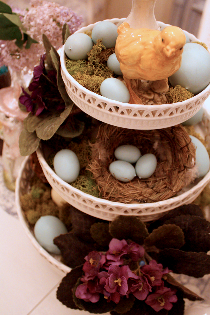 My Romantic Home: Easter Decor - Show and Tell Friday