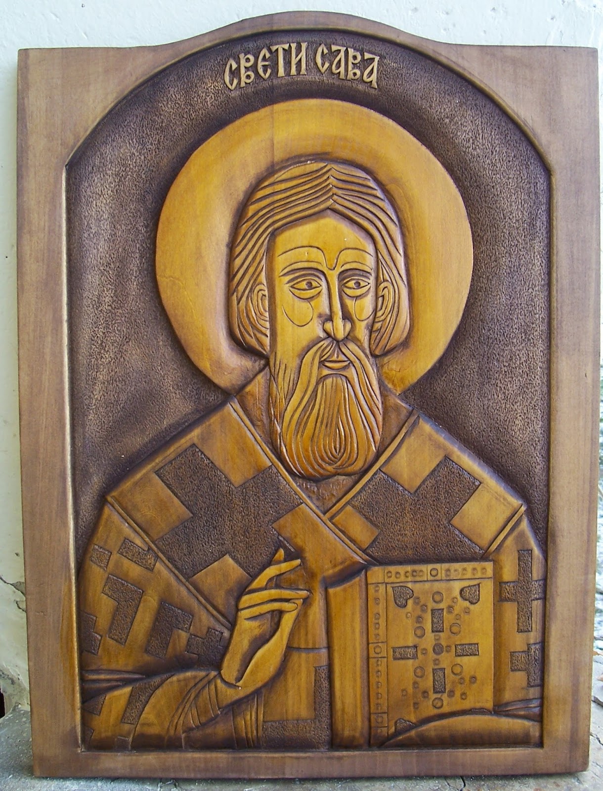 Pravoslavne ikone u duborezu, Wood Carving, Иконки в резьбе - Vladimir ...