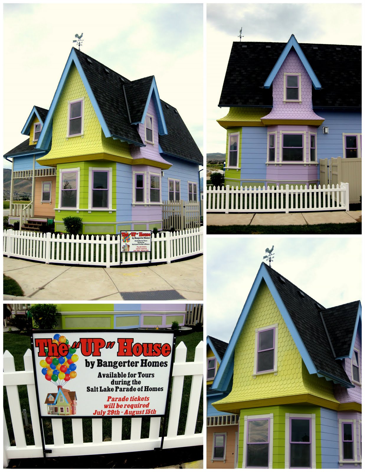 Nick Baker: the 'UP' house.