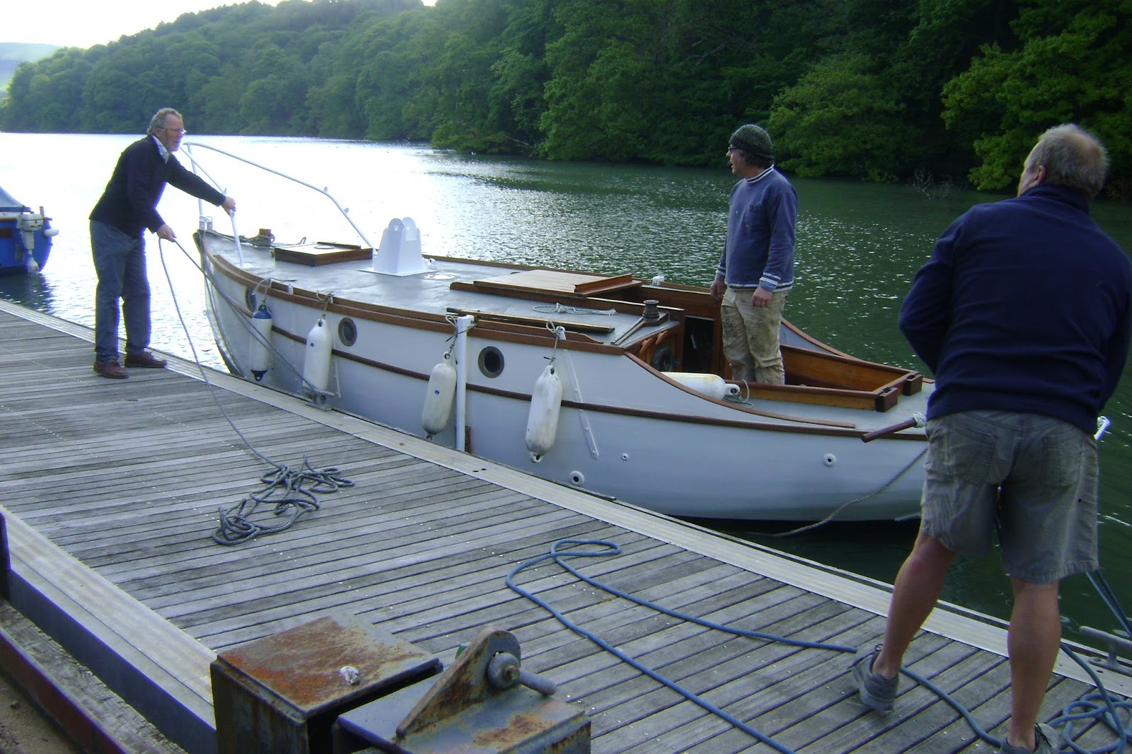 Marc'sBoats: Zephon our Harrison Butler Z4 ton yacht was launched in May