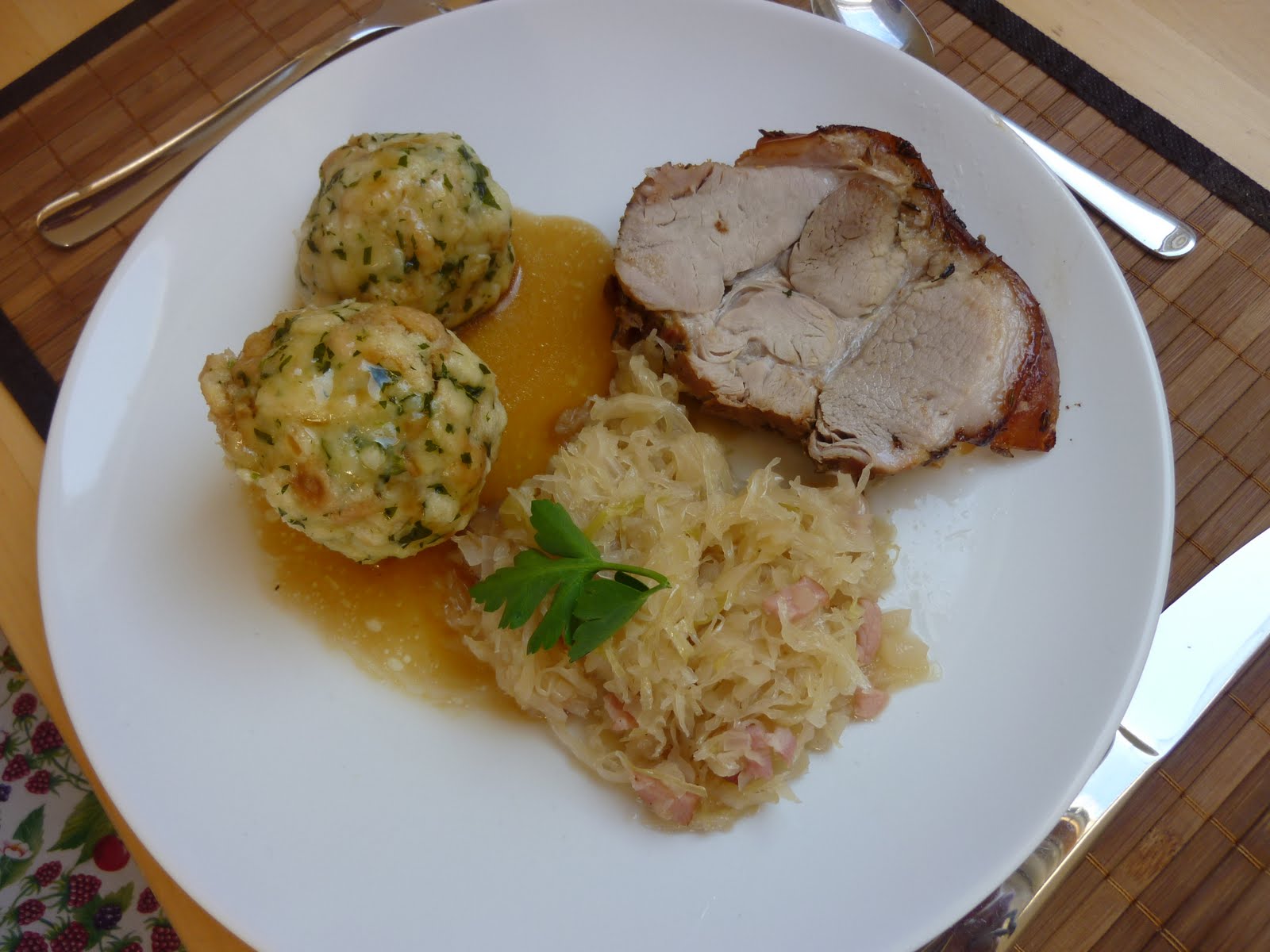 I just made...: ... Austrian lunch for Austrian/German friends