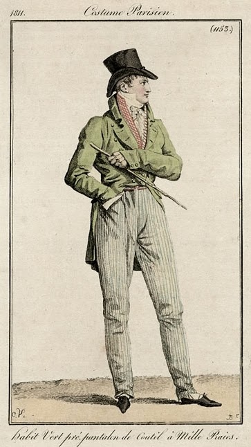 Zinne's Blog: Mens Regency Fashion 1810 - 1815