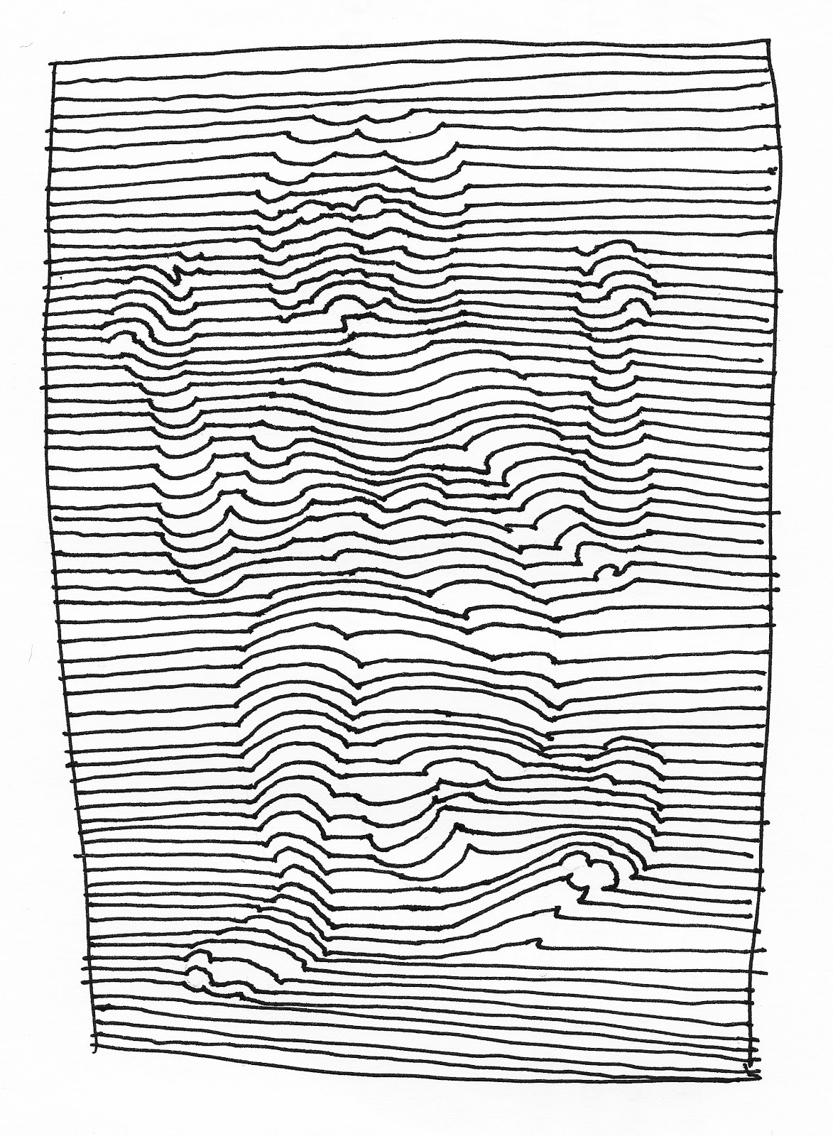 3º eso plástica. ies La Albuera: Dibujos con líneas