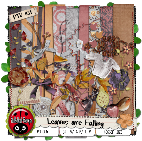 PolkaDot Scraps by Chassity: PTU now FTU Freebies: Fall and Winter