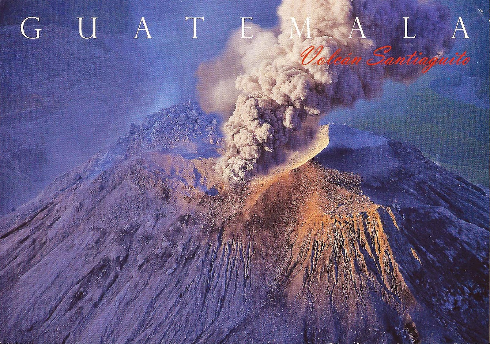 A Journey of Postcards: Santiaguito Volcano | Guatemala
