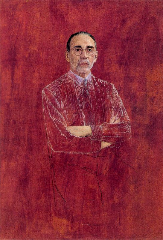 Painting of Daniel Quintero artist, Daniel Quintero paintings