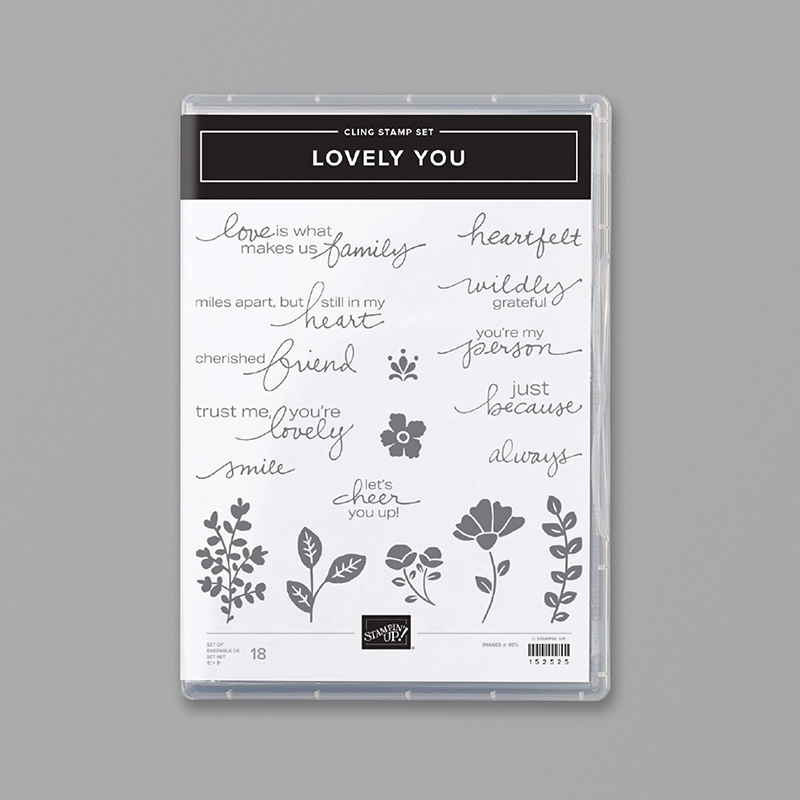 Stampin'Up Lovely You Card! - Karina Chin, Stampin' Up! Demonstrator