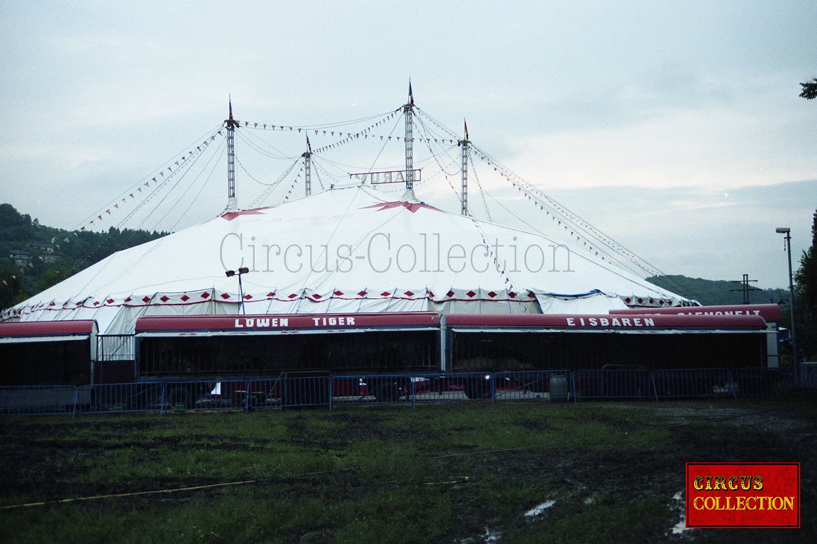 Circus -Collection: Circus Barum de Gerd Siemoneit 1991, les installations