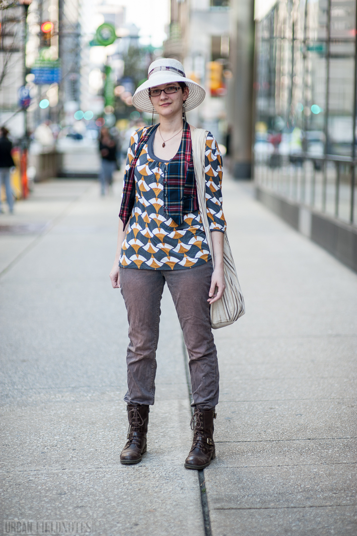 Urban Fieldnotes: Philadelphia Street Style: Rin in Thrift Store ...