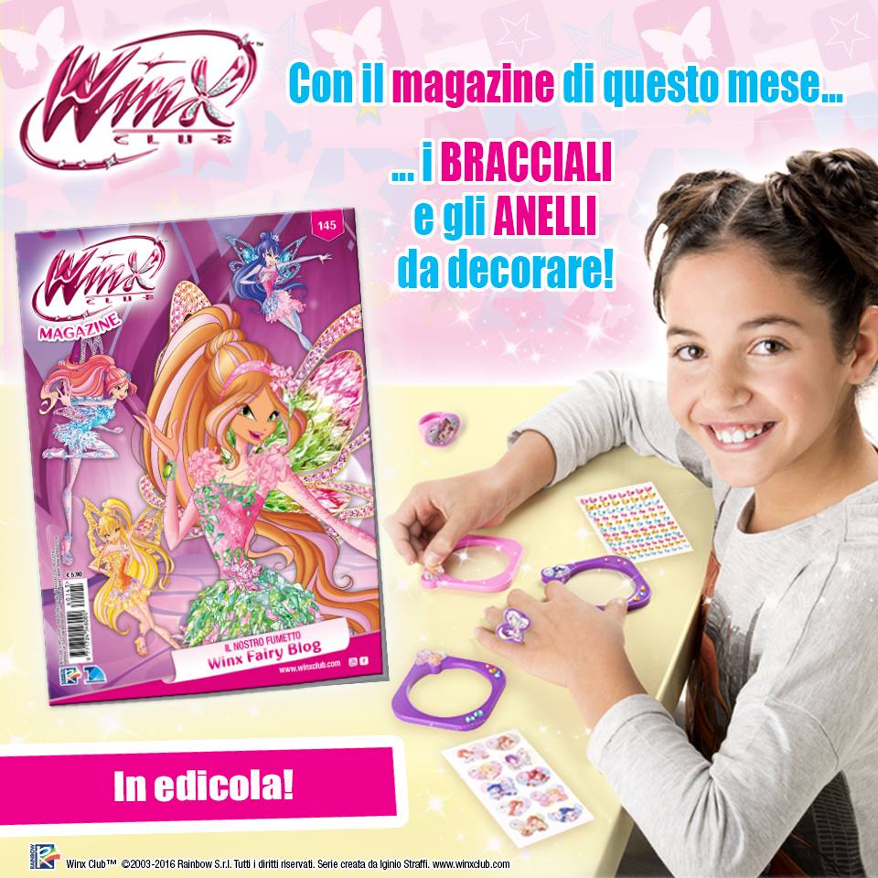New Winx Club Magazine N.145 in Italy! - Winx Club All