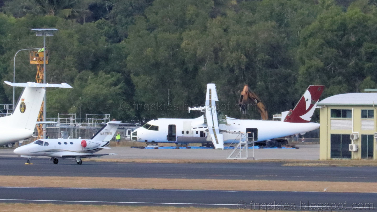 Central Queensland Plane Spotting: Skytrans Airlines Dash-8-100s VH-QQA ...