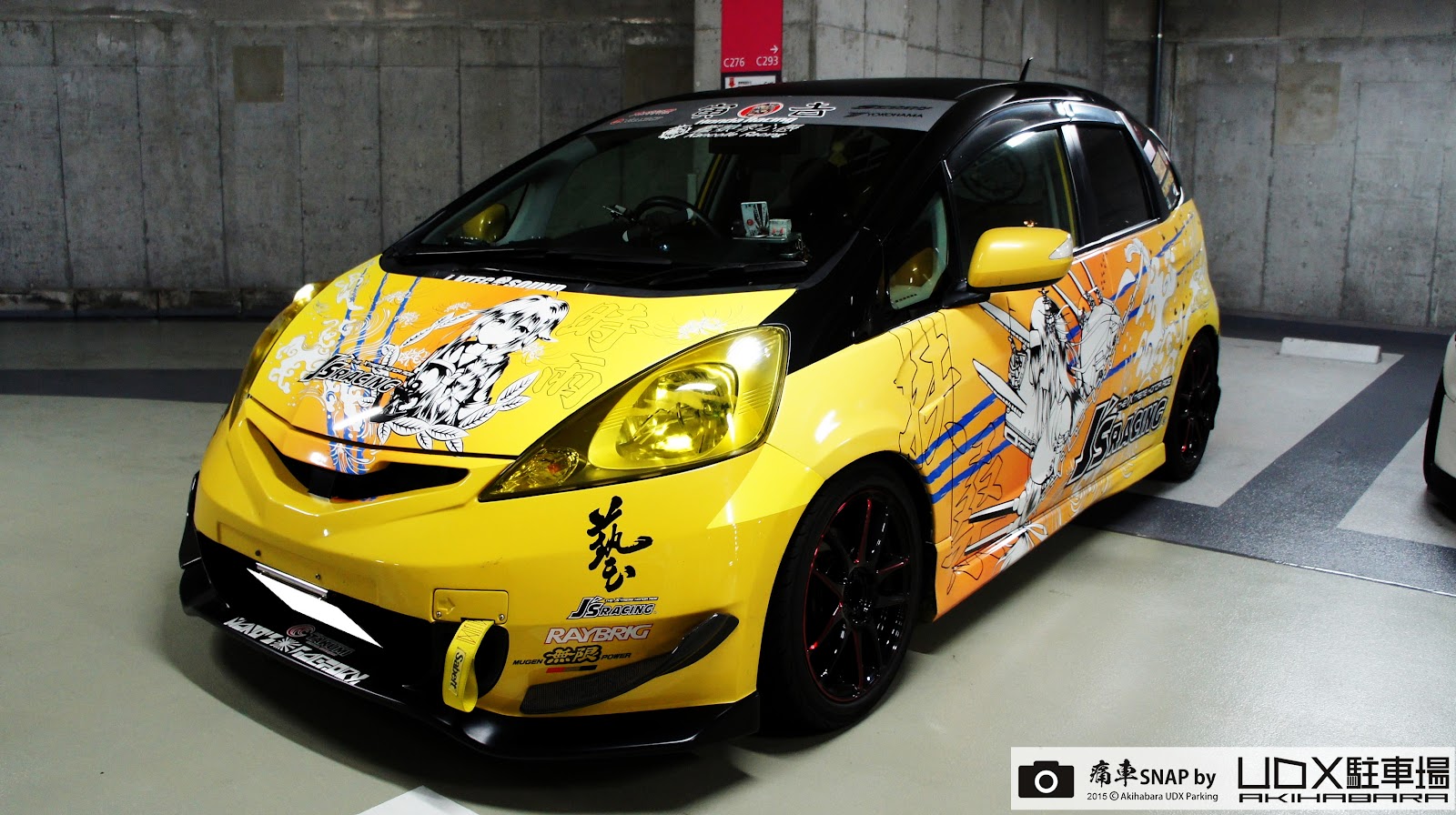 痛車 痛単車 カスタムバイク紹介 秋葉原UDX駐車場ブログ: 秋葉原UDX駐車場[痛車SNAP]NO:2302 まこ@艦娘レーシングさん[大阪 ...