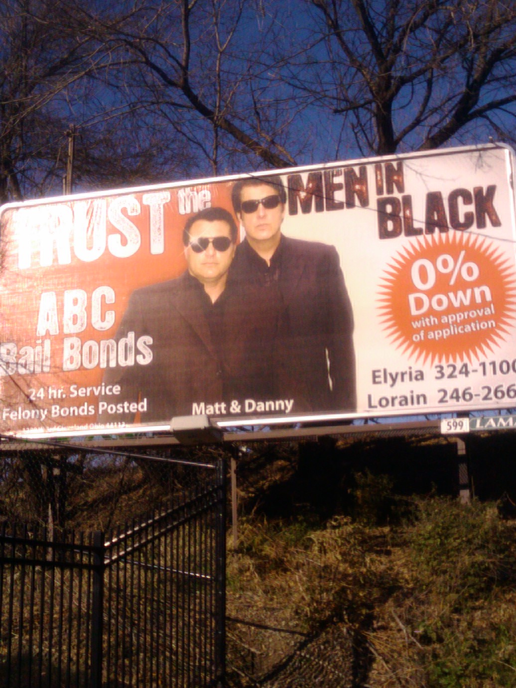 Rap Phenomenon®: Trust the Real Men in Black™ 0% Down™ Bail Bonds Ad ...