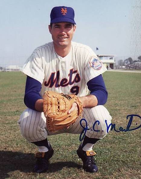 J.C. Martin: 1969 World Champion Mets Back Up Catcher (1968-1969)