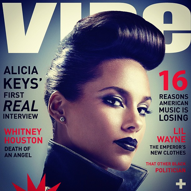 Alicia Keys Vibe Magazine cover | Celebrity Twitpic Alicia Keys Vibe Magazine cover | Celebrity Twitpic