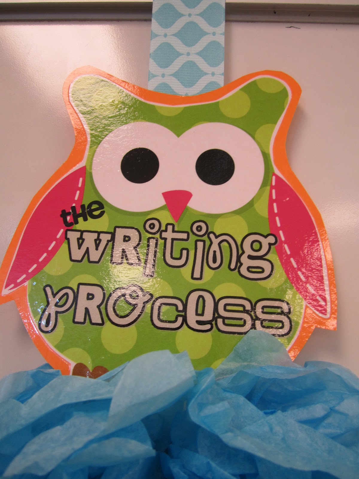 First Grade Glitter and Giggles: Owl Writing Process Pack