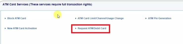 How to apply for SBI ATM/Debit card online?