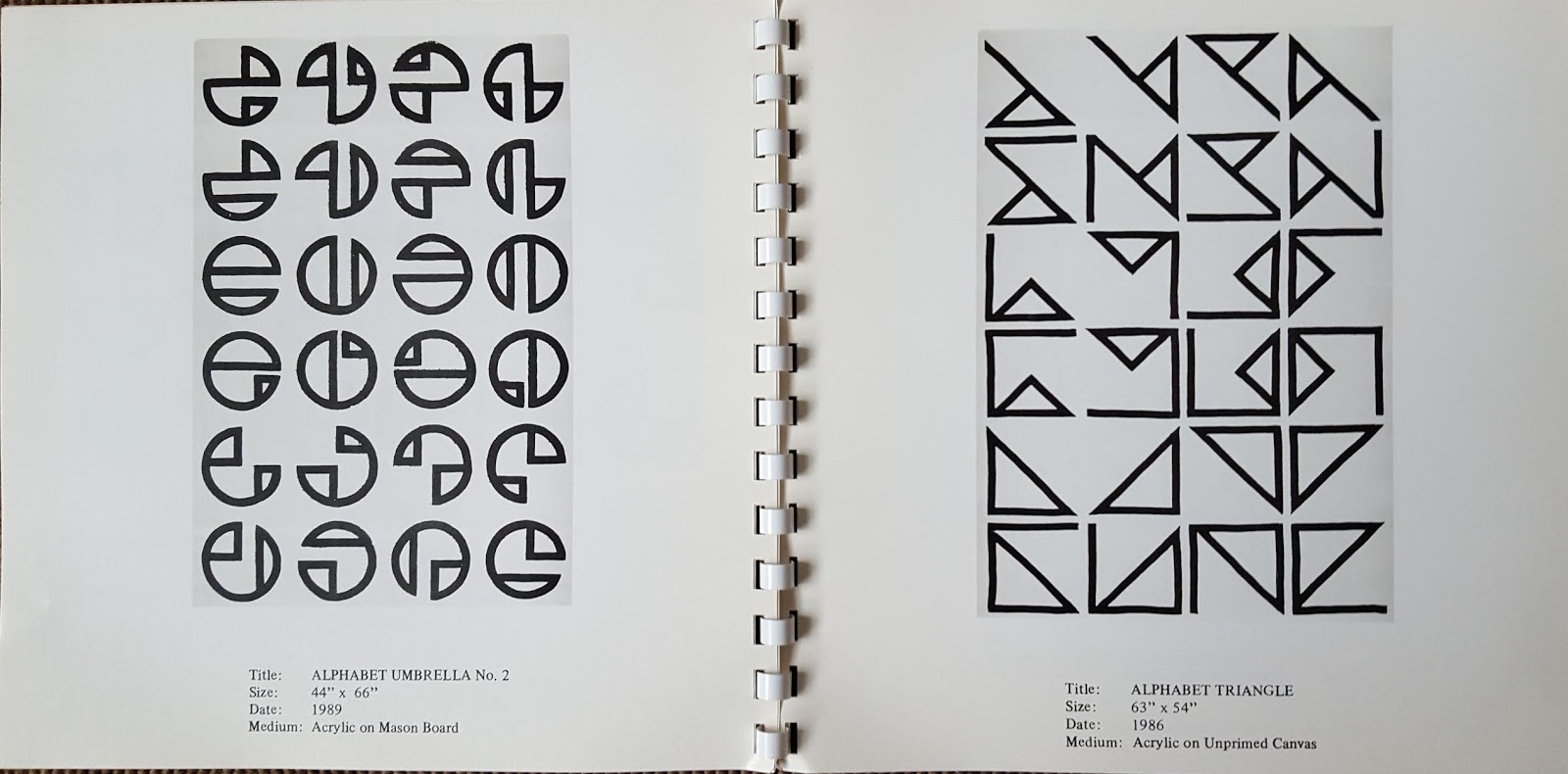 ALPHABETISM Paintings by GILBERT OH: 2018