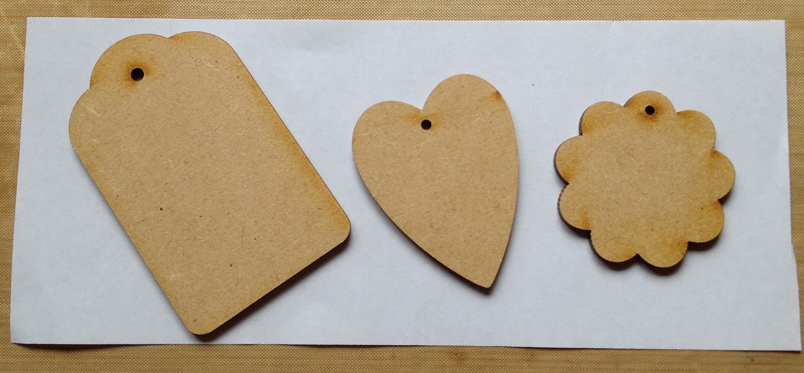 Castle-Kelly Crafts Blog: Decorating MDF Shapes for Embellishments