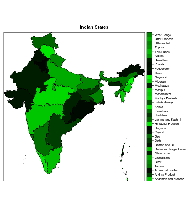 How To Plot India Map In R How To Plot India Map In R