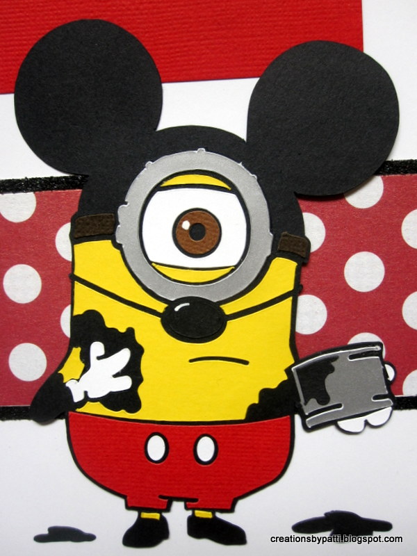 Creations by Patti: Minion Visits Disneyland