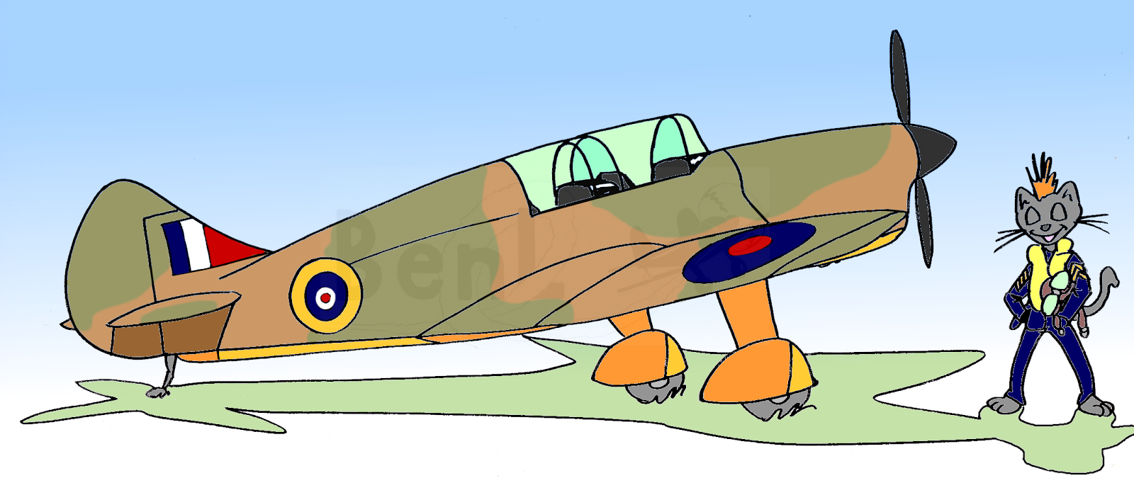 Aristote's aeroplanes: Miles M12 Mohawk
