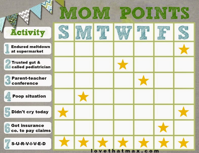 Love That Max : Those times when you deserve mom points