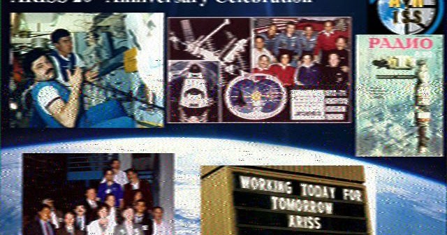 Radio Antics: ARISS 20th Anniversary SSTV