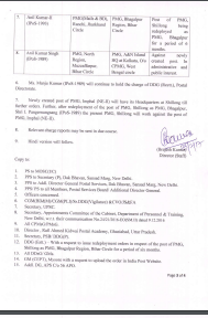 Promotion & Posting of Junior Administrative Grade(JAG) Officers of ...