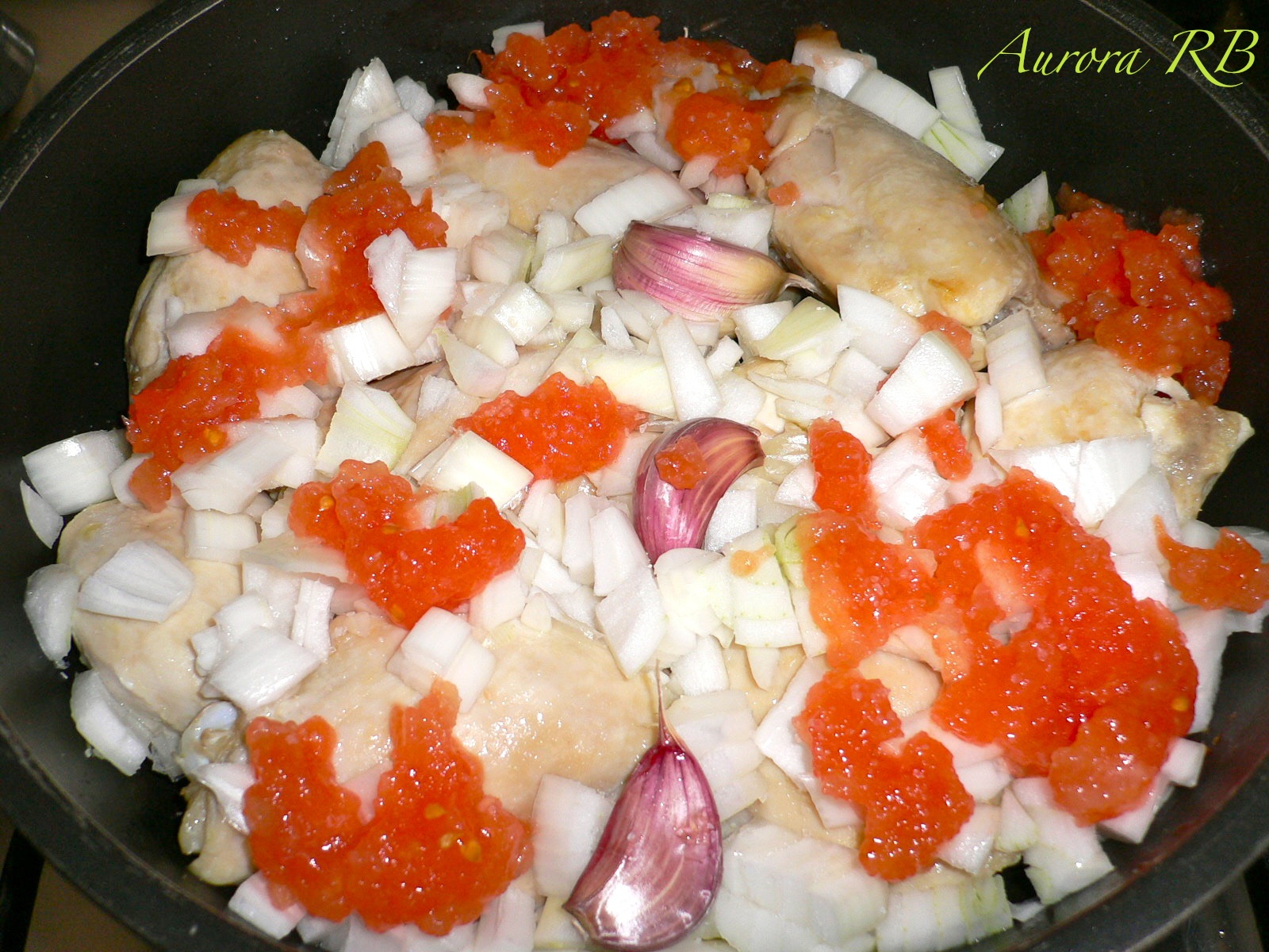 Las recetas de Aurora: Rustido de pollo