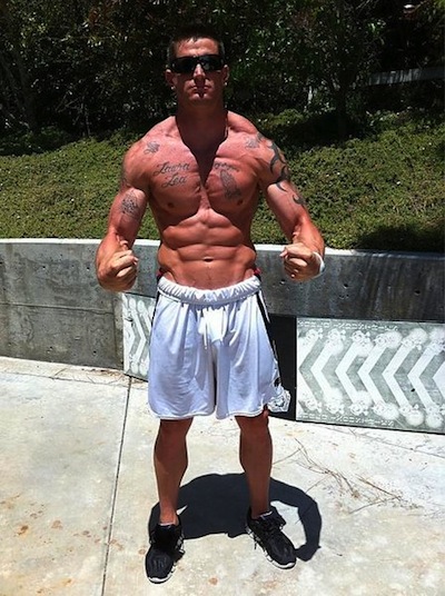 The Randy Report: NY Giants Steve Weatherford shirtless in Men's ...