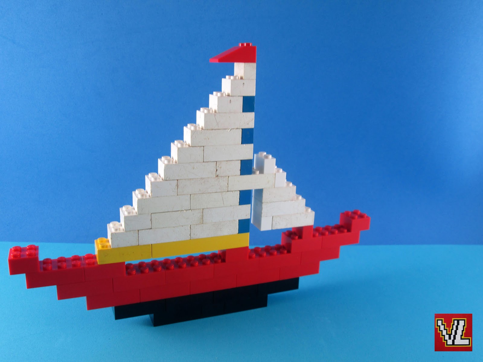 VIVOLEGO: Barco à vela