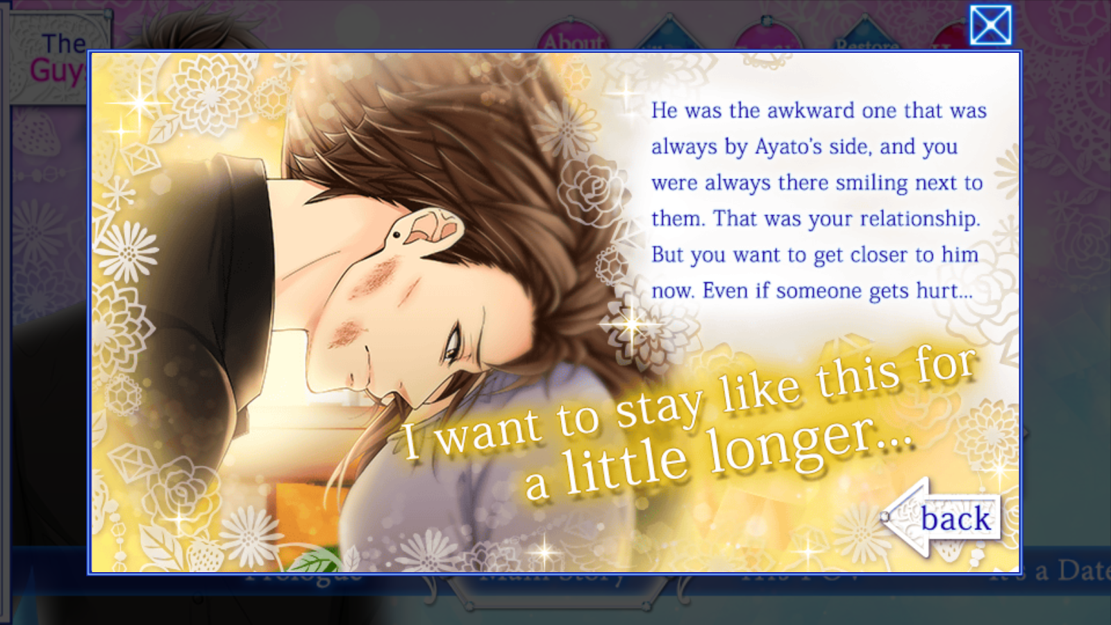 [CG] My Last First Kiss - Takamune Kitami : Main Story CG | Otome iOS