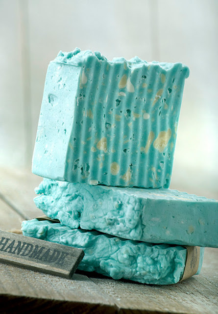 The Soap Bar: Summer Blue Handmade Soap