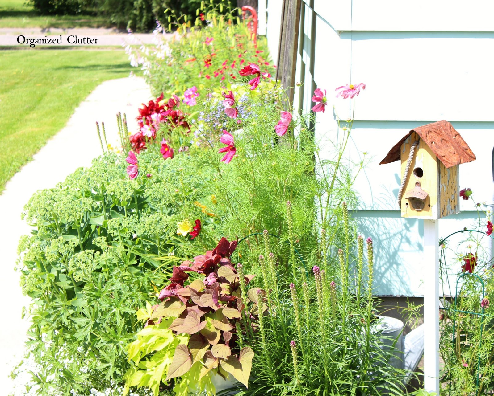 My Friend Danita's Rustic Garden Decor - Organized Clutter